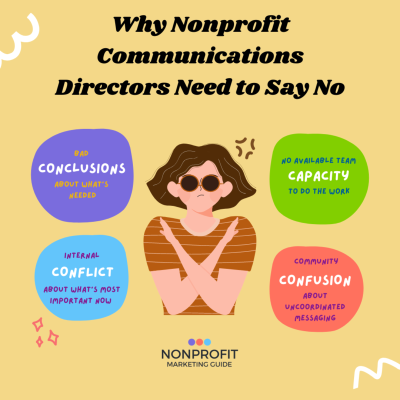Why Communications Staff Need the Ability to Say No - Nonprofit ...